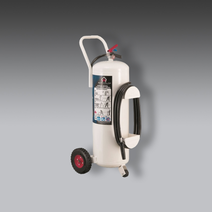 Extintores para la Seguridad Industrial Unidad Movil Extin Afff 50 L Modelo Ea 50 Marca Extin ...